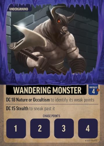 Pathfinder Role playing game Chase Cards