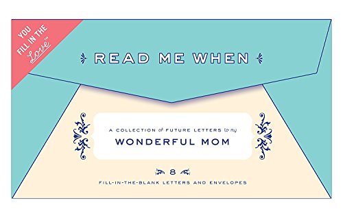 Knock Knock Letters to My Wonderful Mom Read Me When Box