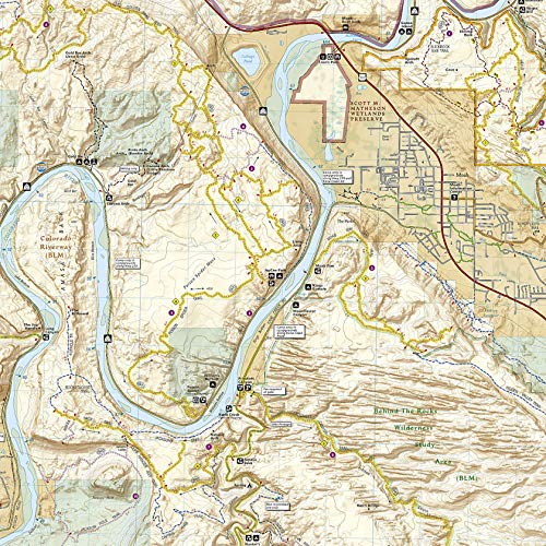 Moab [Map Pack Bundle] (National Geographic Trails Illustrated Map)
