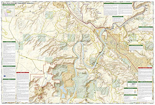 Moab [Map Pack Bundle] (National Geographic Trails Illustrated Map)