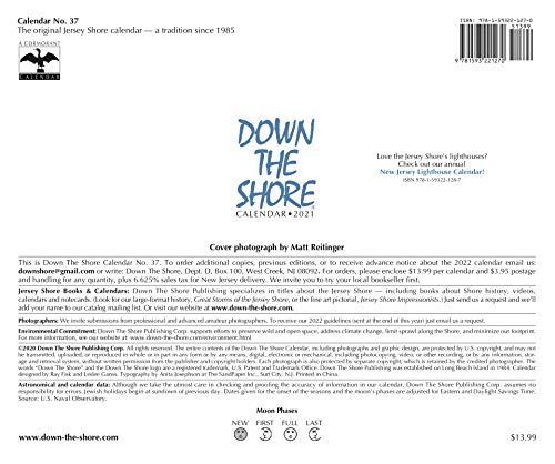 Down The Shore - New Jersey Shore Calendar 2021