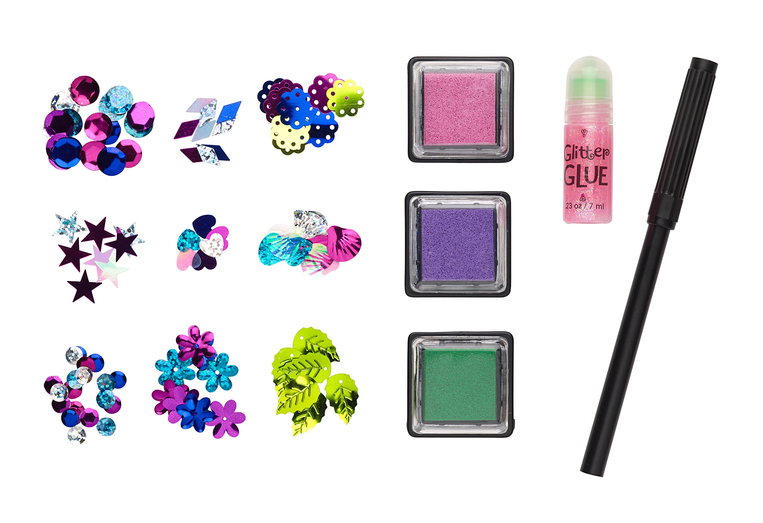 Klutz Fingerprint Fabulous: Create Sweet and Sparkly Thumbprint Art Craft Kit