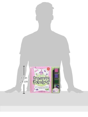 Klutz Fingerprint Fabulous: Create Sweet and Sparkly Thumbprint Art Craft Kit