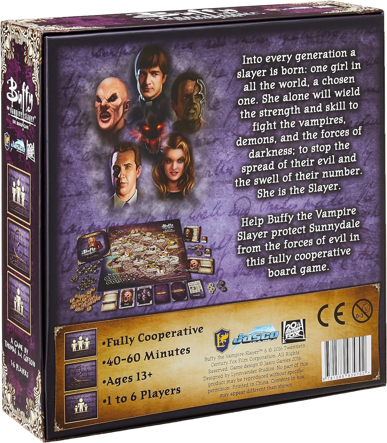 Jasco Buffy The Vampire Slayer Board Game