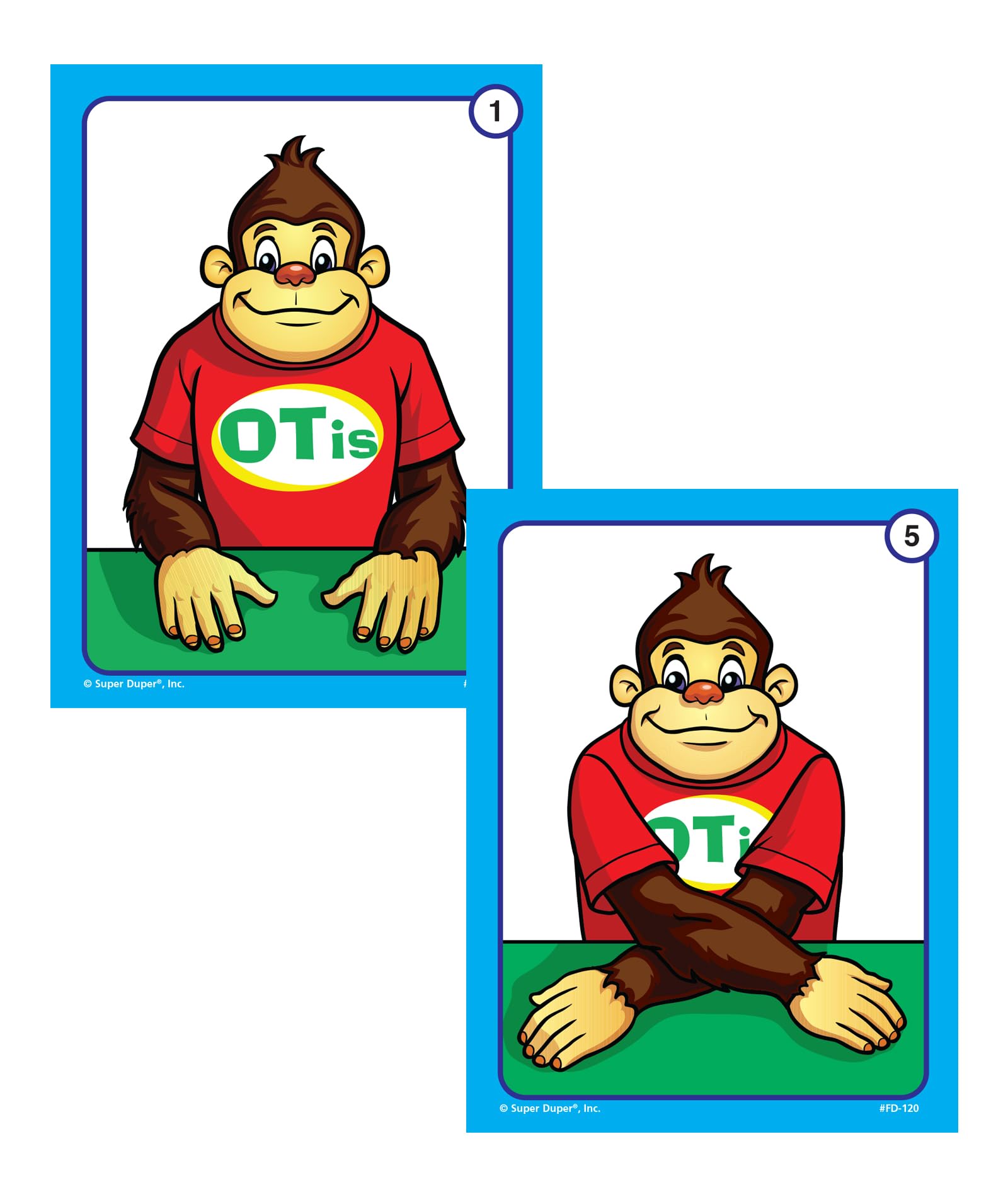 Super Duper Publications | Yoga Body Awareness and Exercise Fun Deck | Occupational Therapy Flash Cards | Gross Motor Movement Activity | Educational Learning Materials for Children