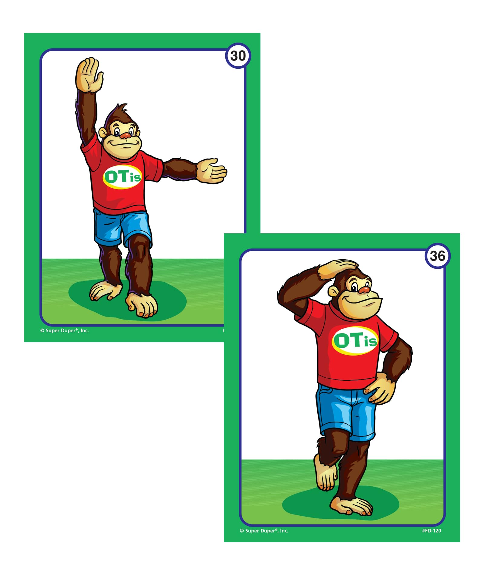 Super Duper Publications | Yoga Body Awareness and Exercise Fun Deck | Occupational Therapy Flash Cards | Gross Motor Movement Activity | Educational Learning Materials for Children