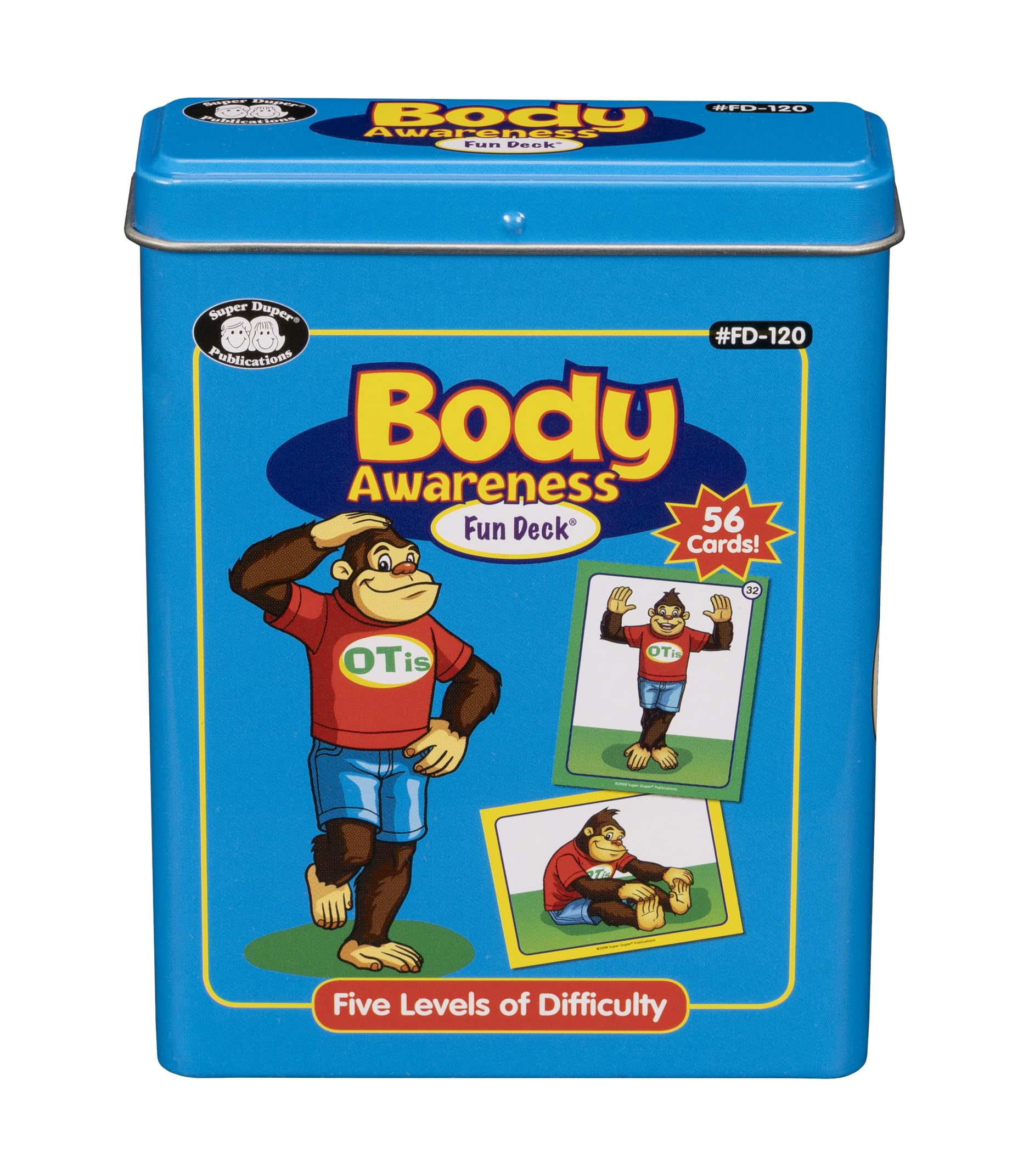 Super Duper Publications | Yoga Body Awareness and Exercise Fun Deck | Occupational Therapy Flash Cards | Gross Motor Movement Activity | Educational Learning Materials for Children
