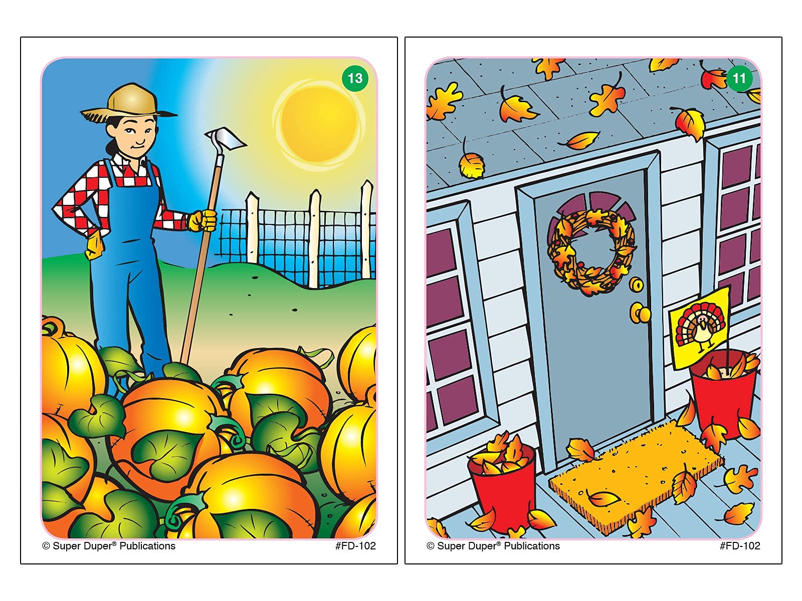 Super Duper Publications | Classifying with Seasons Fun Deck Flash Cards | Educational Learning Resource for Children