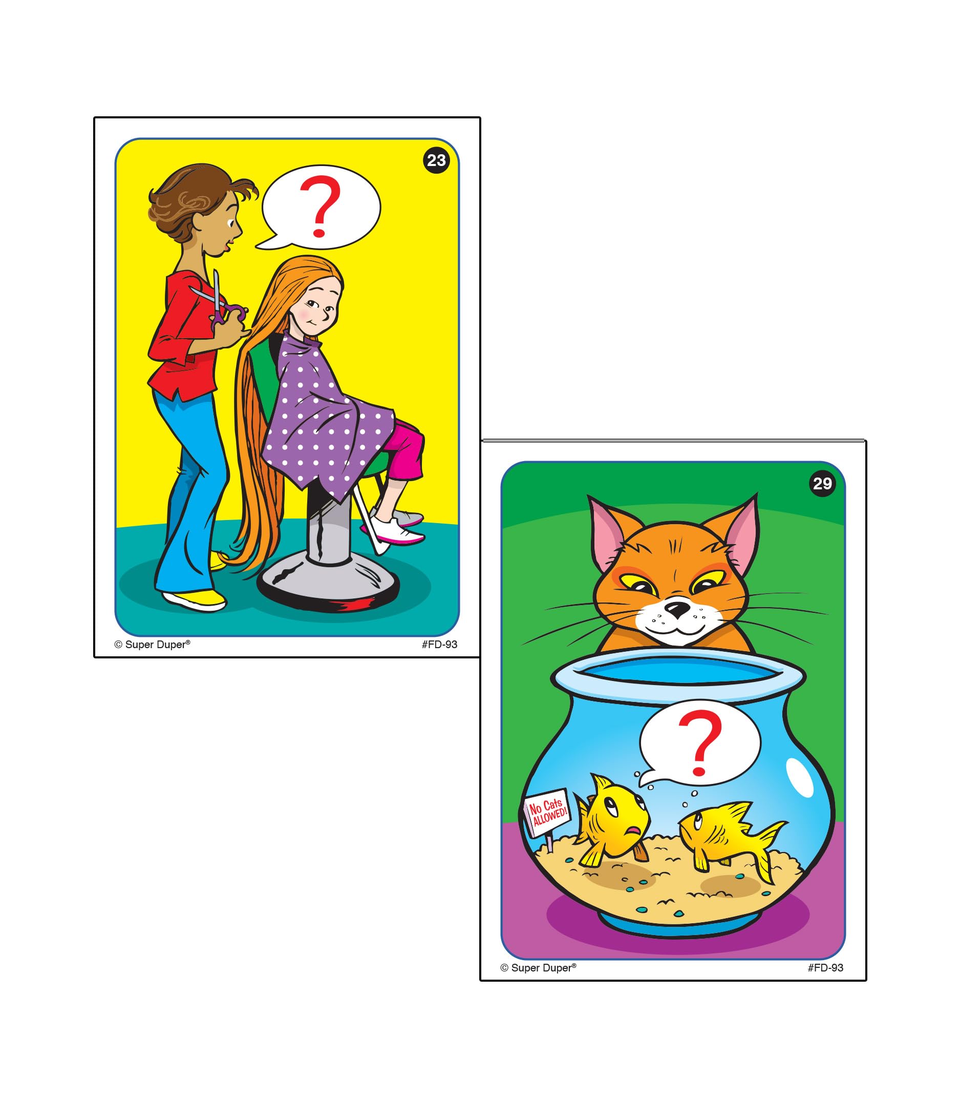 Super Duper Publications | What are They Asking? Fun Deck Flash Cards | Educational Learning Resource for Children