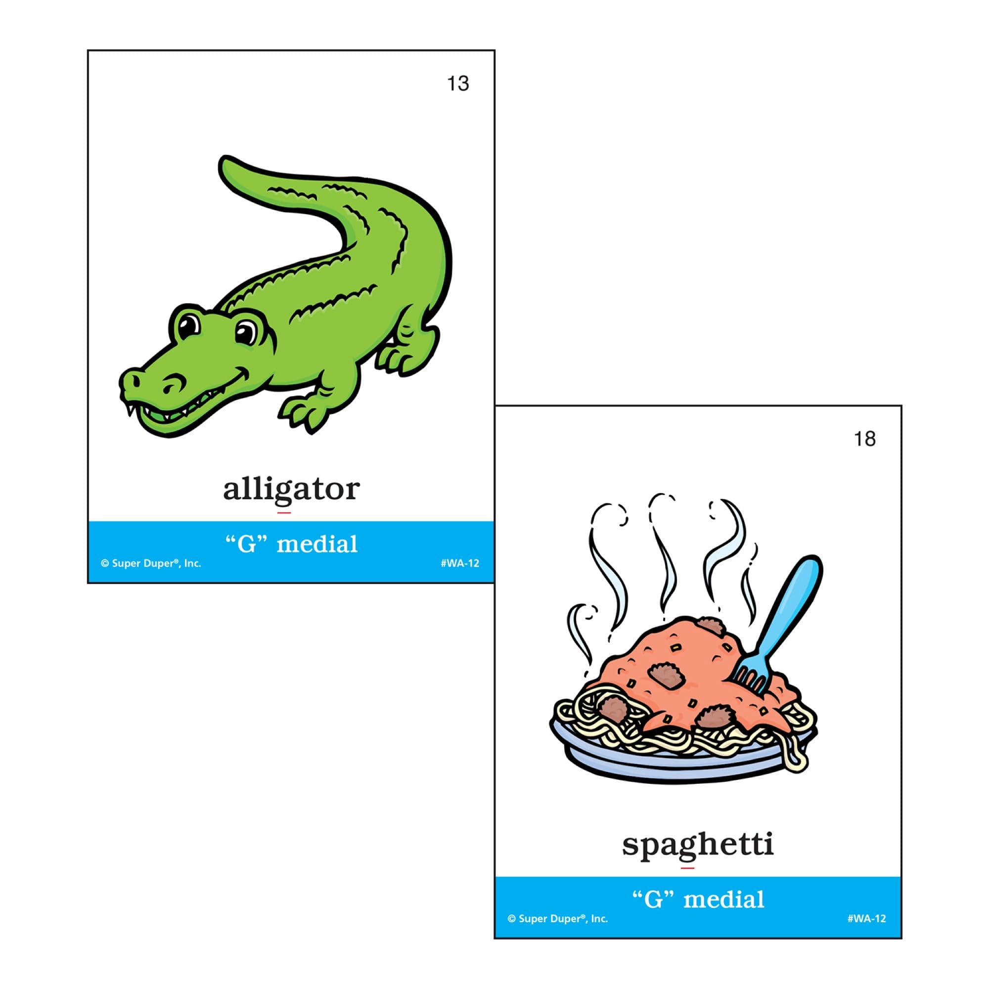 Super Duper Publications | Articulation G Sound Fun Deck | Vocabulary and Language Development Flash Cards | Educational Learning Materials for Children