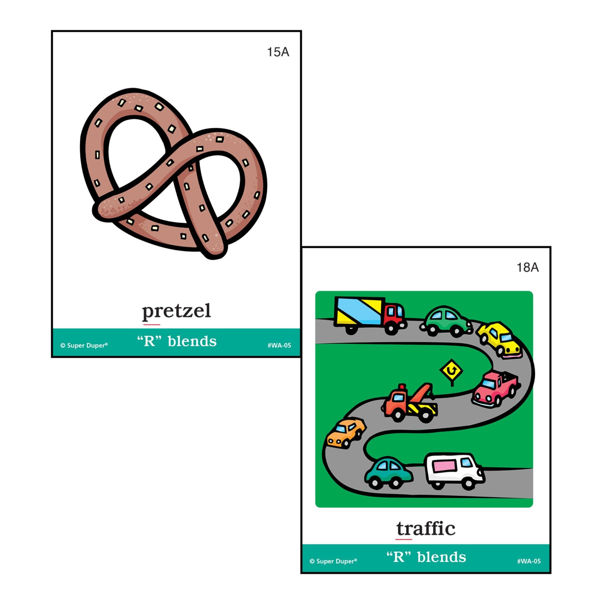 Super Duper Publications | Articulation R Blends Fun Deck | Vocabulary and Language Development Flash Cards | Educational Learning Materials for Children