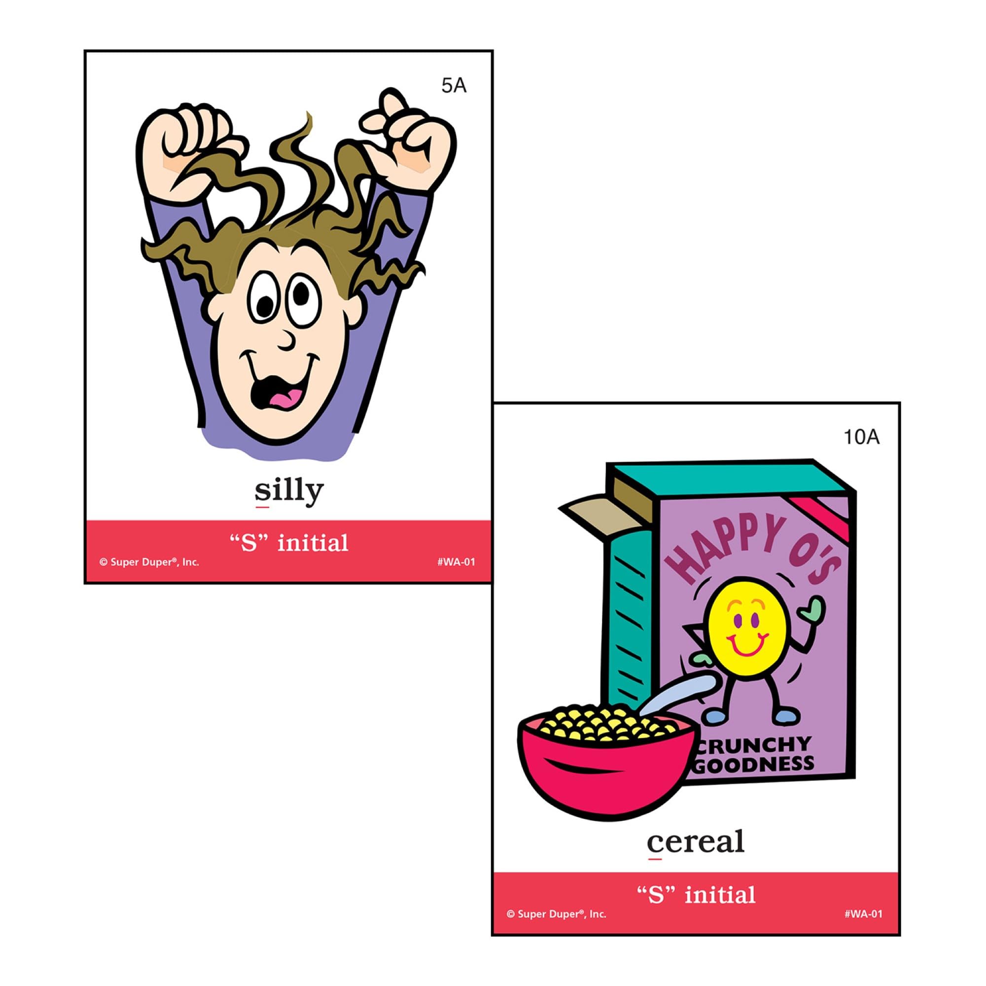 Super Duper Publications | Articulation S Sound Fun Deck | Vocabulary and Language Development Flash Cards | Educational Learning Materials for Children