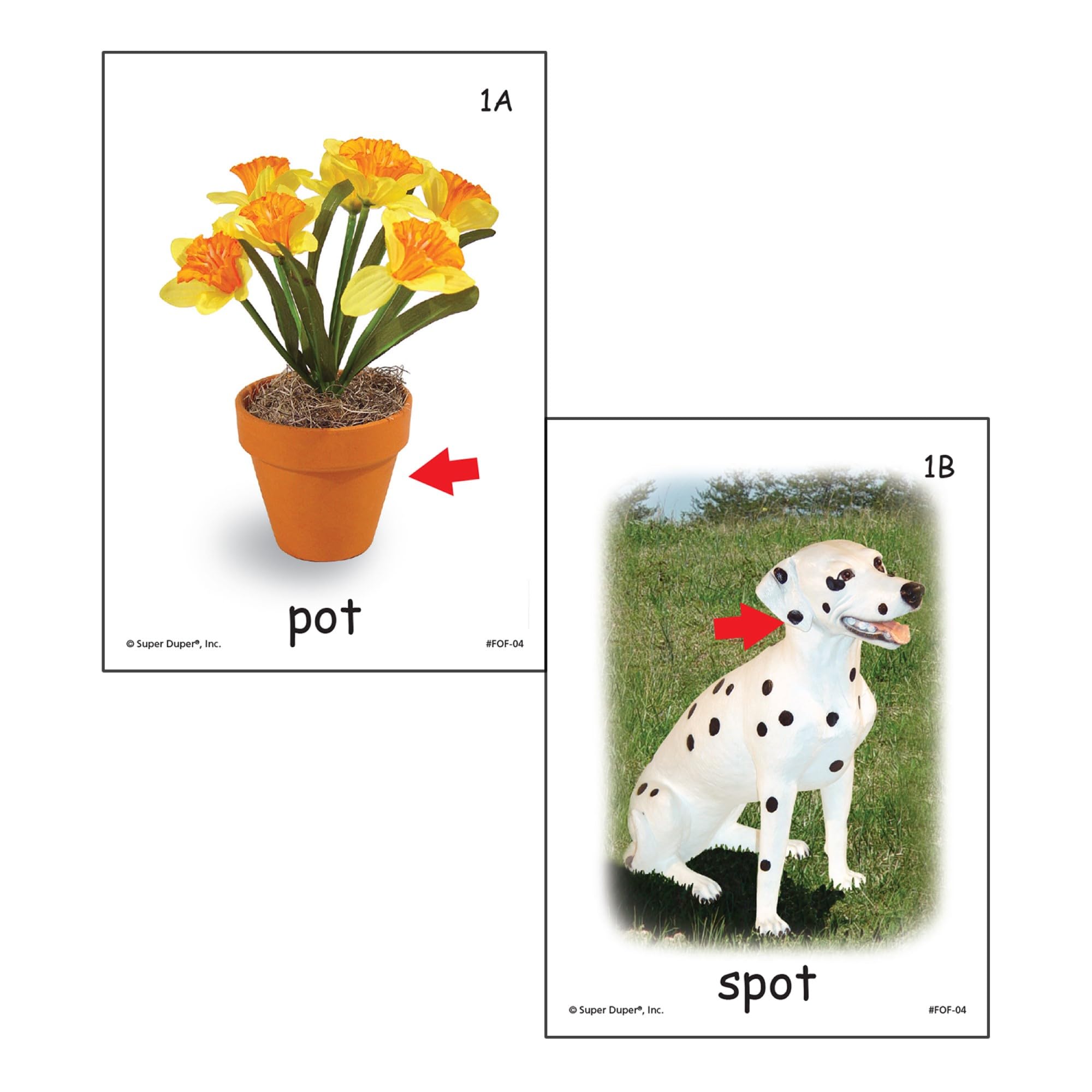 Super Duper Publications | Webber® Photo Phonology Cluster Reduction Minimal Pair Card Deck | Educational Learning Resource for Children
