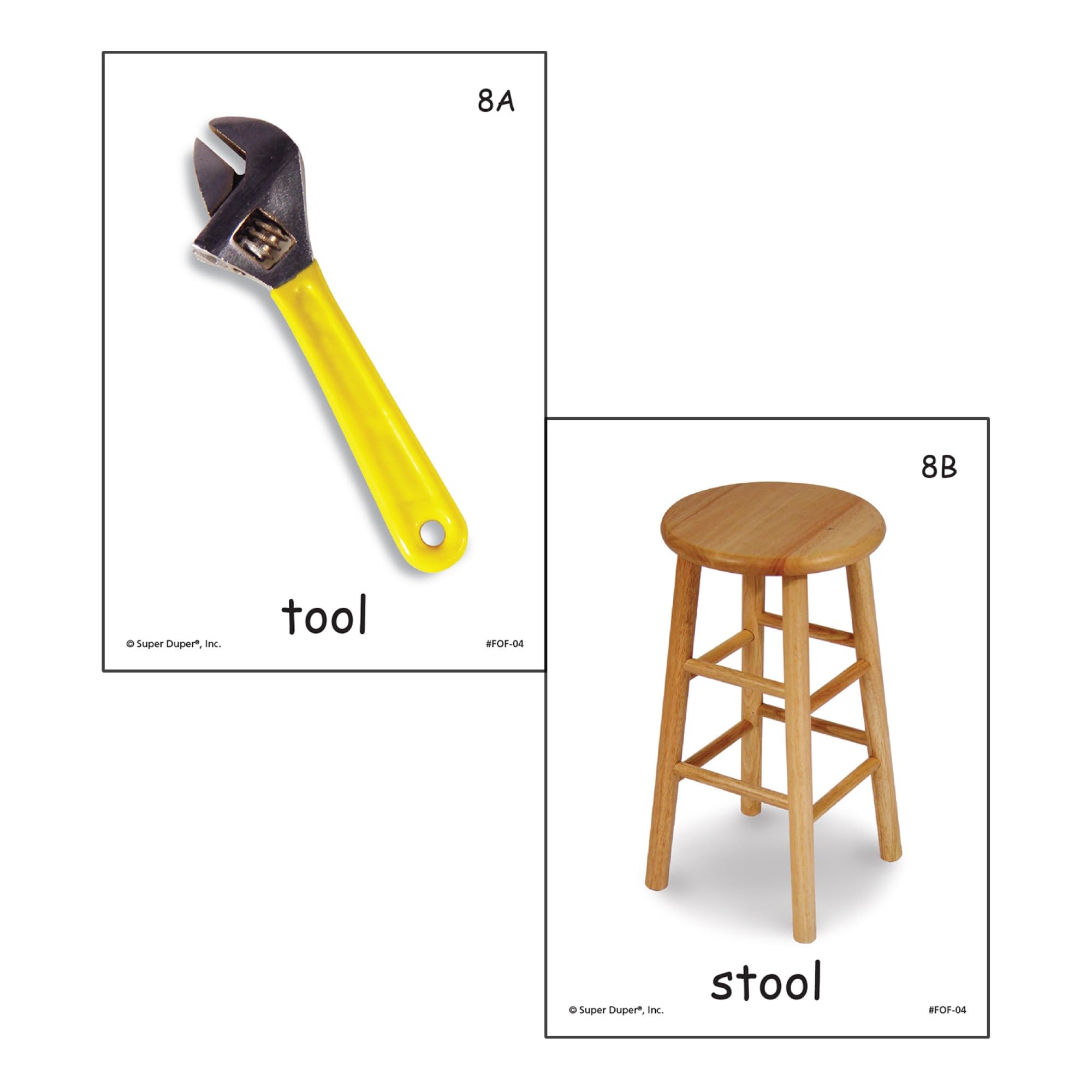 Super Duper Publications | Webber® Photo Phonology Cluster Reduction Minimal Pair Card Deck | Educational Learning Resource for Children