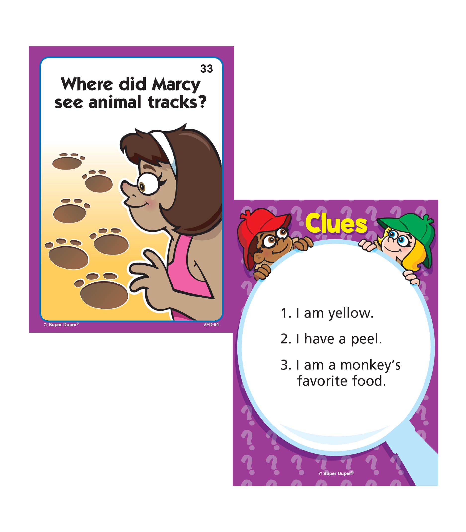 Super Duper Publications | Mini-Mysteries Fun Deck Flash Cards | Educational Learning Resource for Children