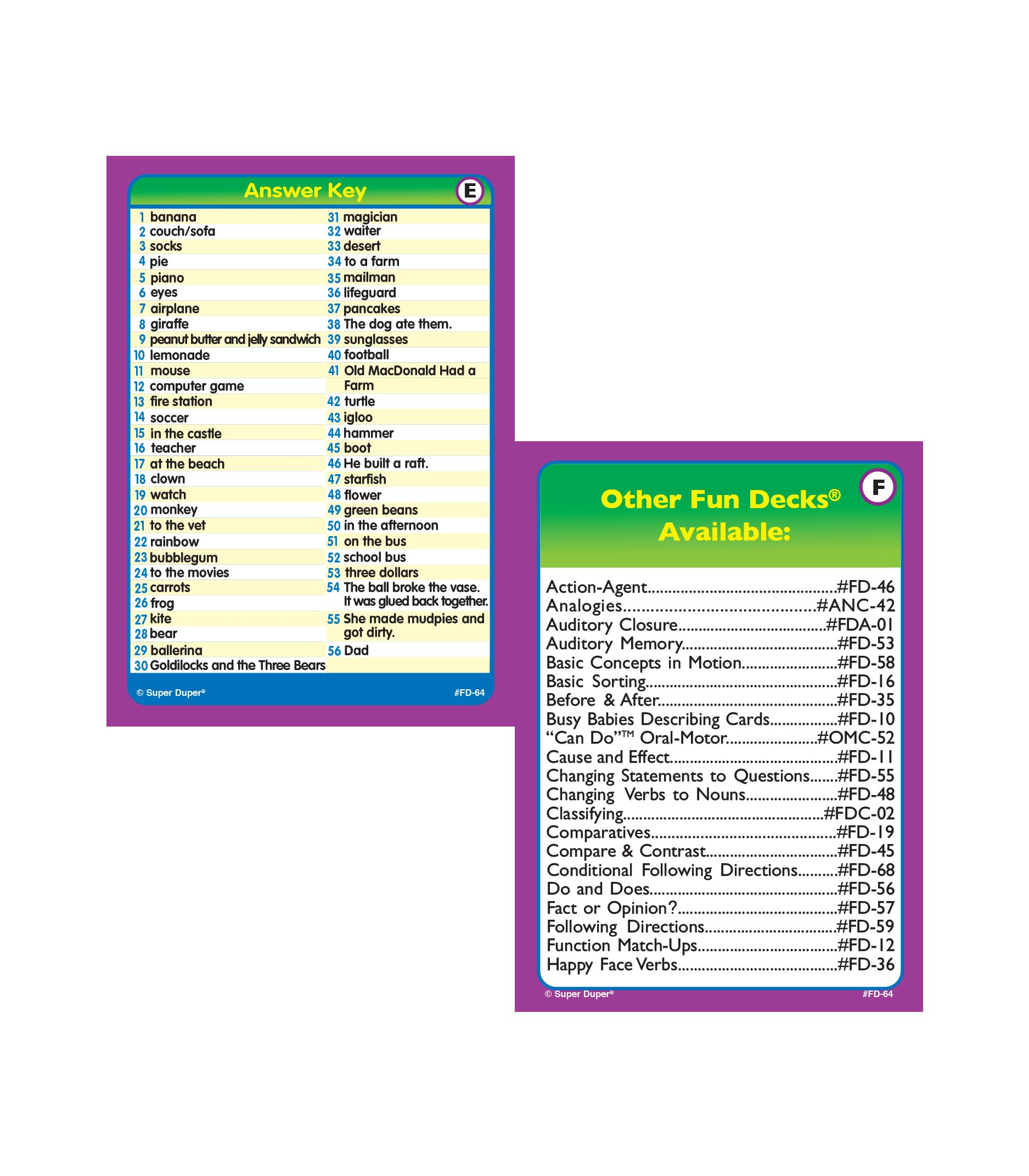 Super Duper Publications | Mini-Mysteries Fun Deck Flash Cards | Educational Learning Resource for Children