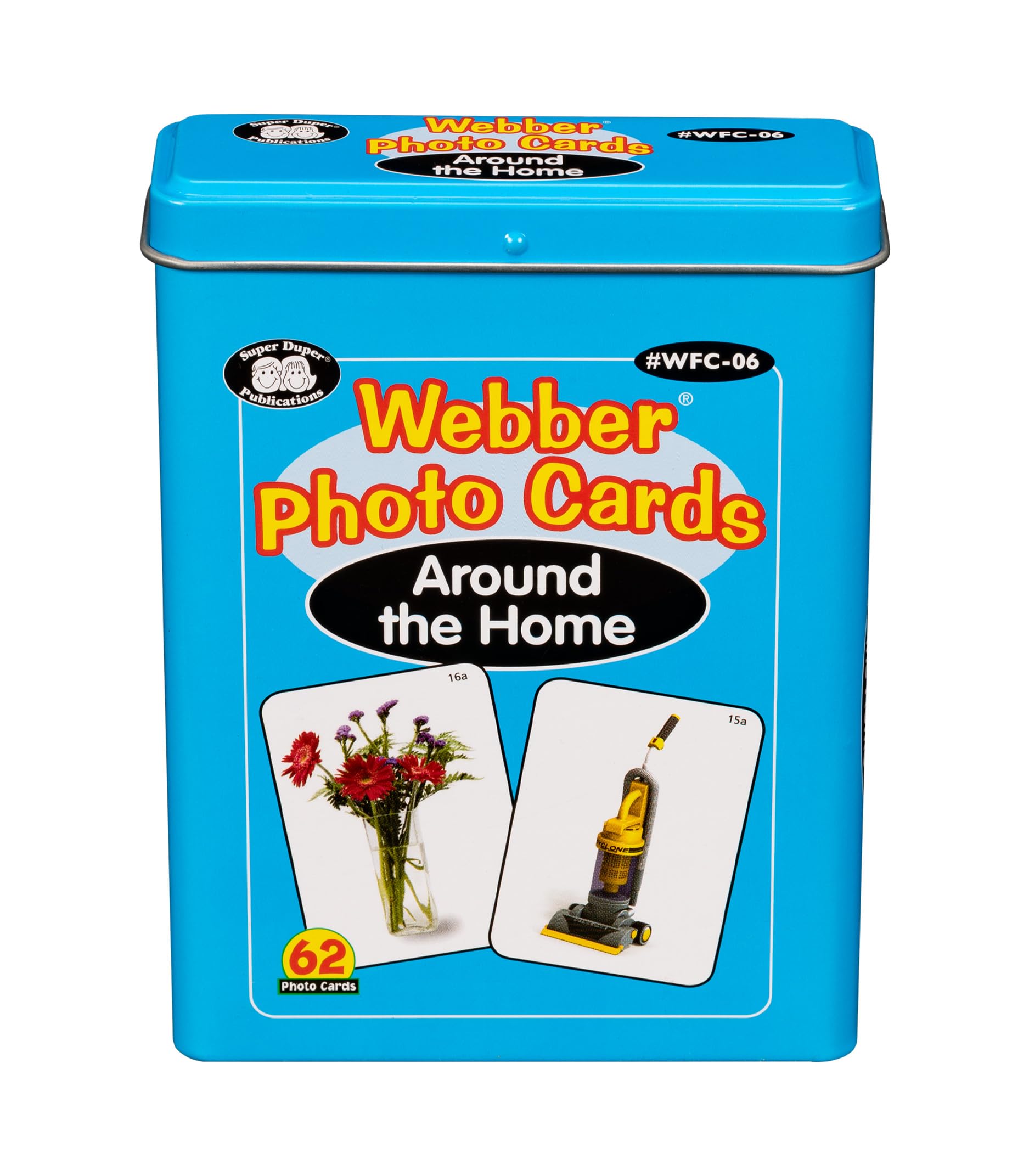 Super Duper Publications | Webber® Around The Home Photo Flash Card Deck | Educational Learning Resource for Children