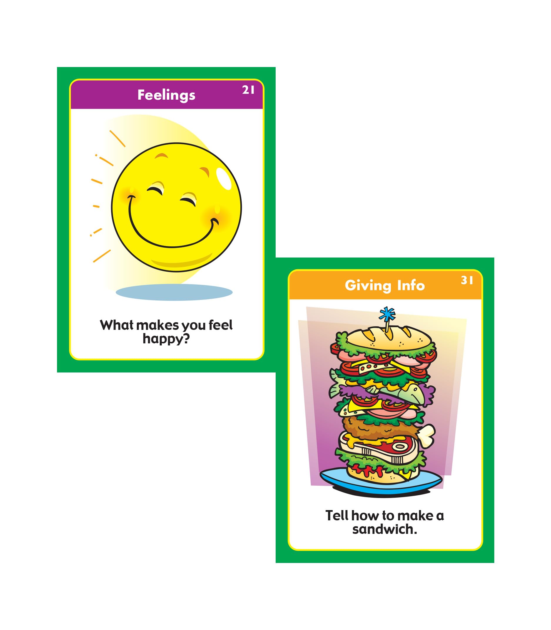 Super Duper Publications | Practicing Pragmatics Fun Deck | Conversation and Social Skills Flash Cards | Educational Learning Materials for Children