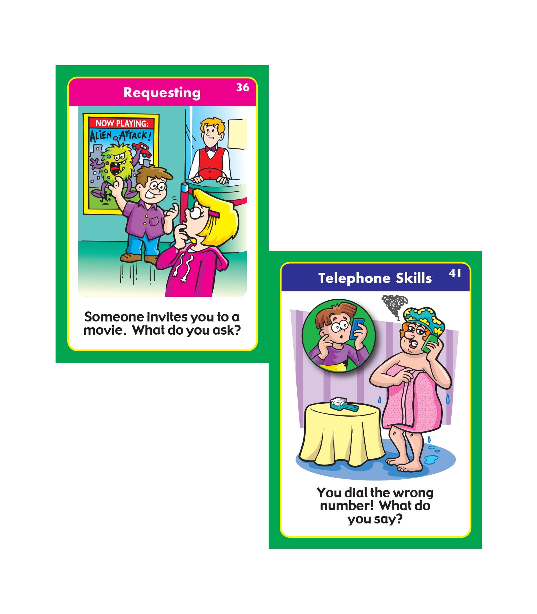 Super Duper Publications | Practicing Pragmatics Fun Deck | Conversation and Social Skills Flash Cards | Educational Learning Materials for Children