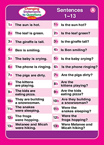 Super Duper Publications | Changing Statements to Questions Fun Deck Flash Cards | Educational Learning Resource for Children