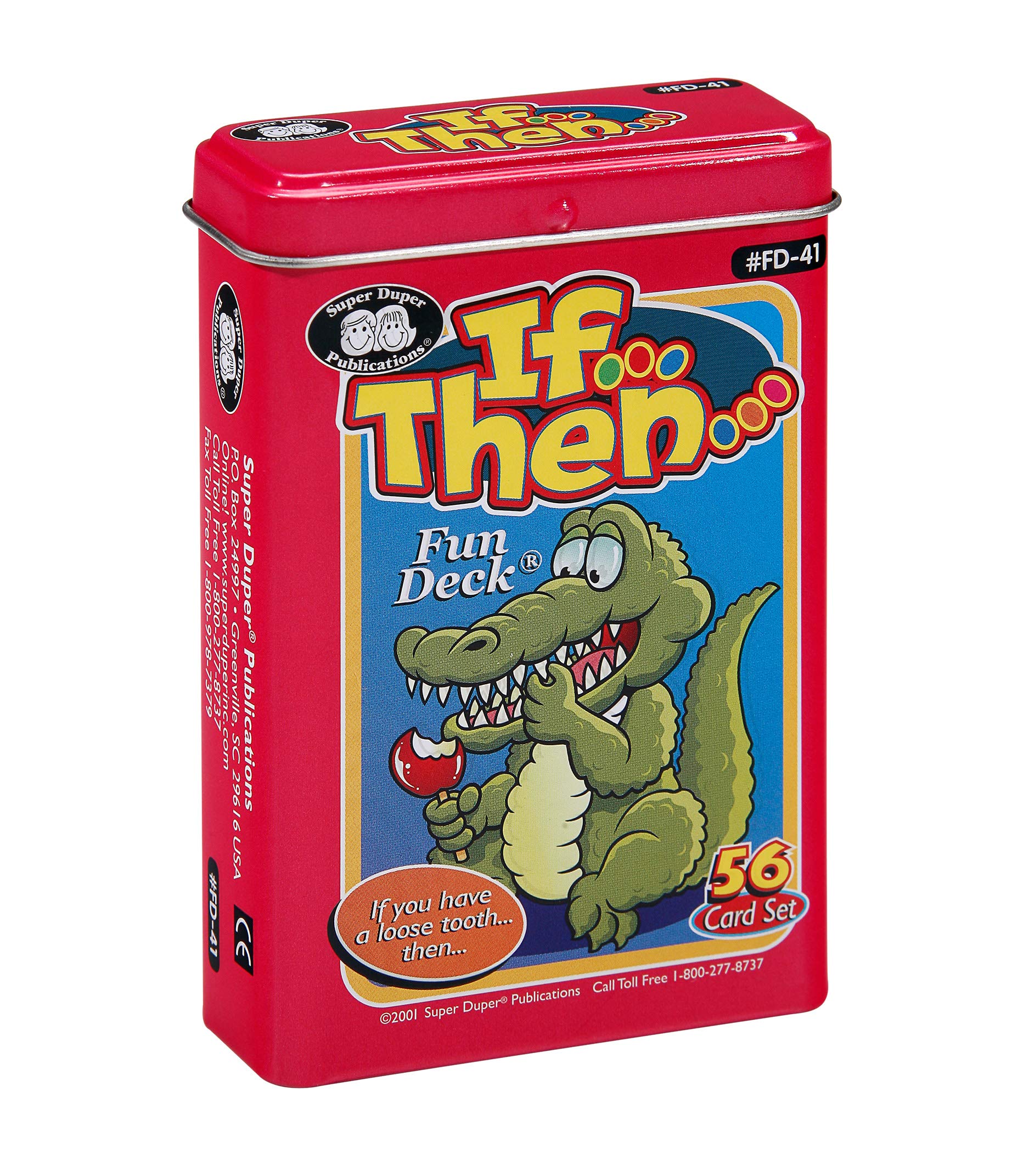 Super Duper Publications | If⦠Then⦠Fun Deck | Logical Thinking and Problem Solving Skills Flash Cards | Educational Learning Materials for Children