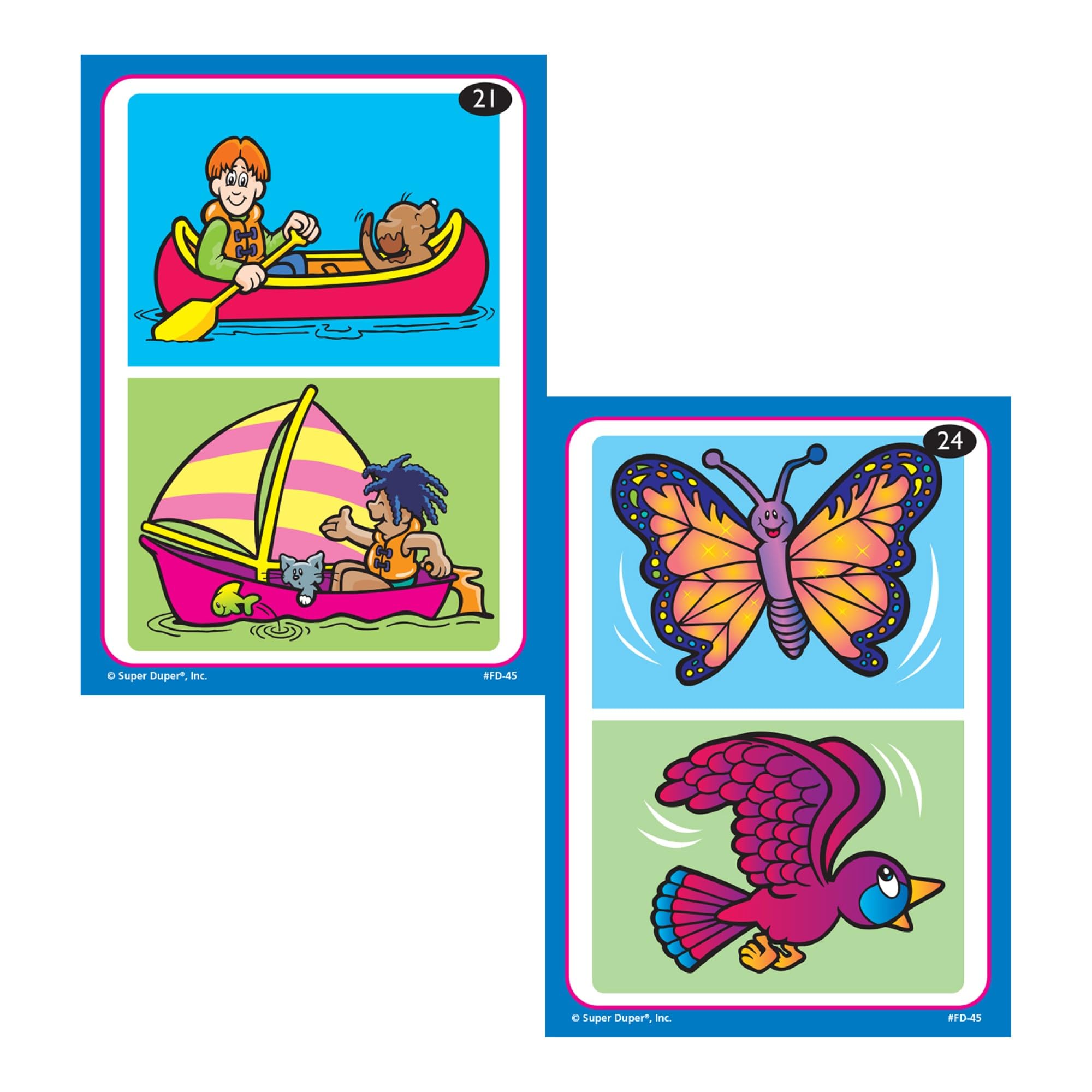 Super Duper Publications | Compare and Contrast Fun Deck | Language Development and Reasoning Skills Flash Cards | Educational Learning Materials for Children