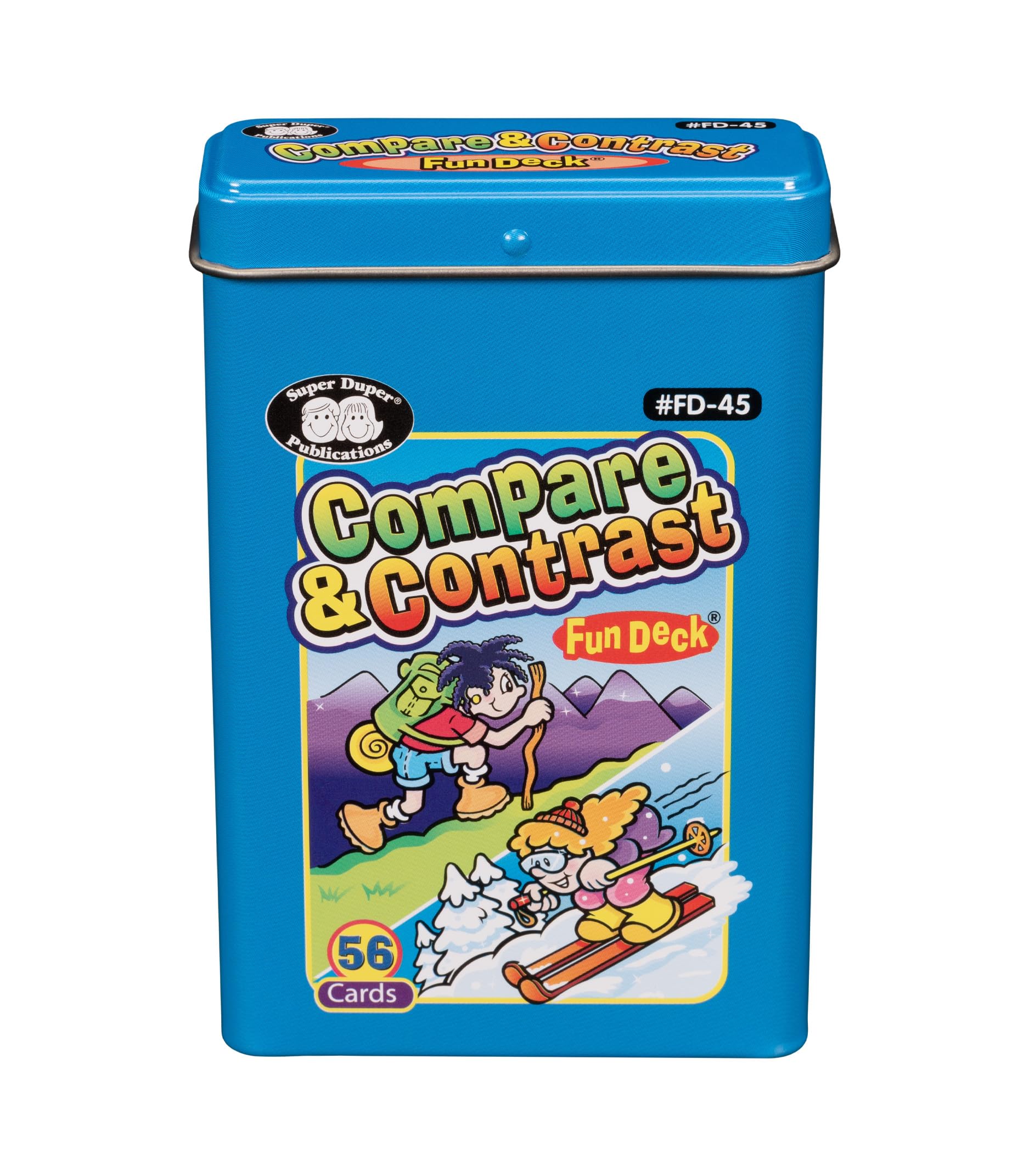 Super Duper Publications | Compare and Contrast Fun Deck | Language Development and Reasoning Skills Flash Cards | Educational Learning Materials for Children