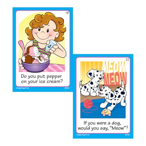 Super Duper Publications | Yes or No? Fun Deck Flash Cards | Educational Learning Resource for Children