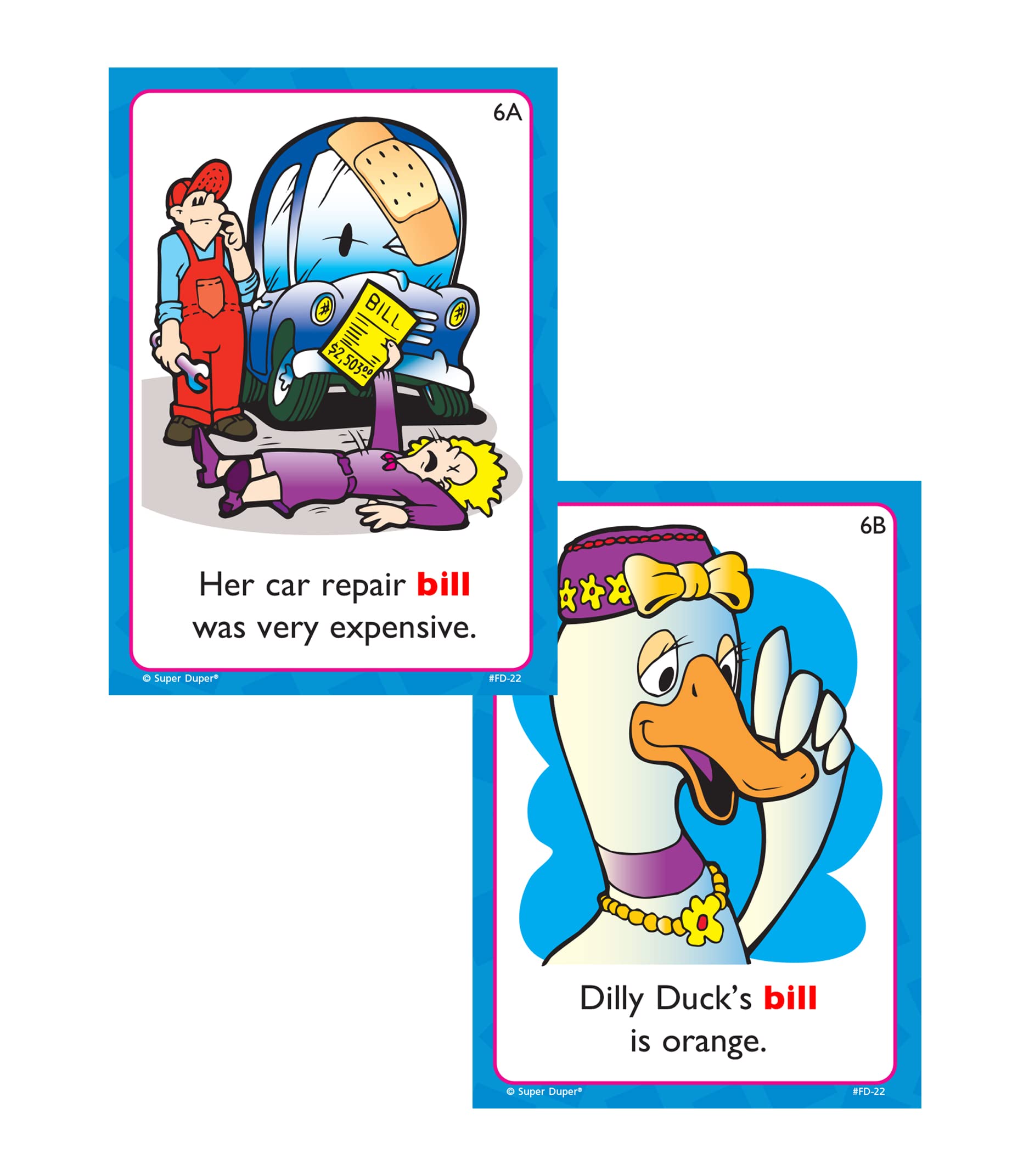 Super Duper Publications | Multiple Meanings Fun Deck Flash Cards | Educational Learning Resource for Children