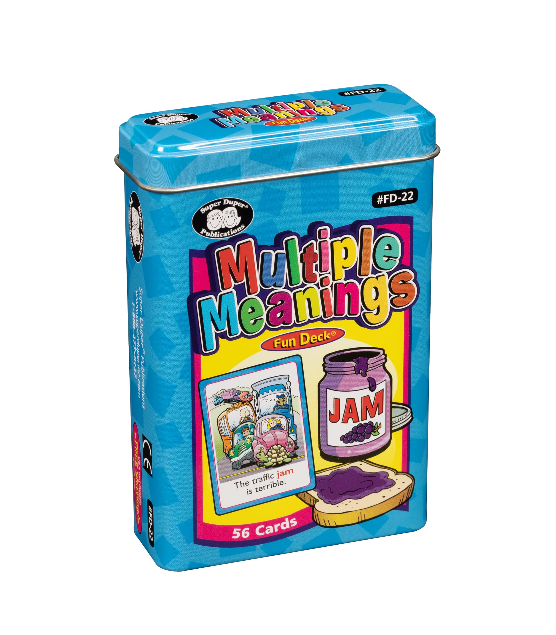 Super Duper Publications | Multiple Meanings Fun Deck Flash Cards | Educational Learning Resource for Children