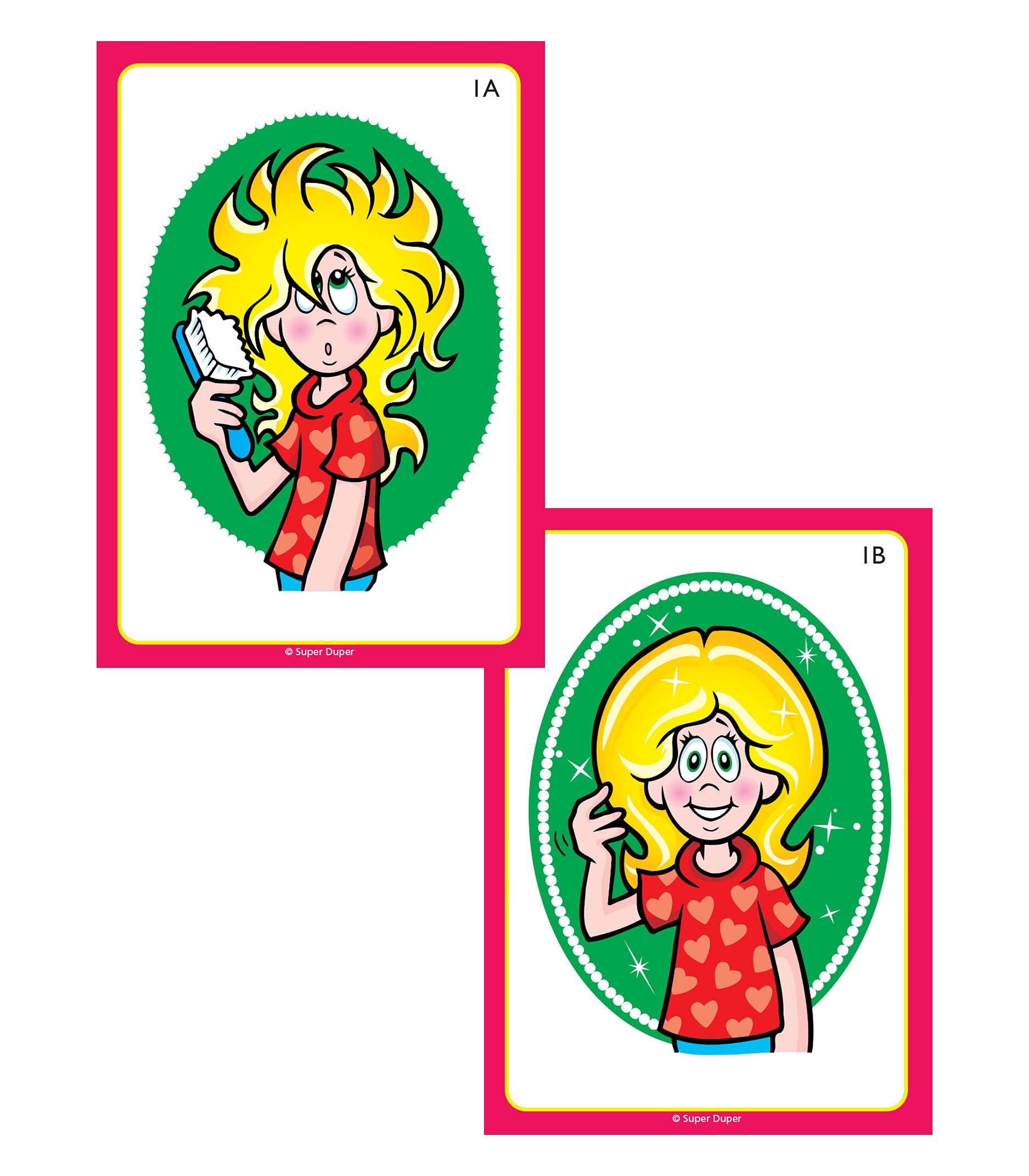 Super Duper Publications | Before & After Fun Deck Flash Cards | Educational Learning Resource for Children