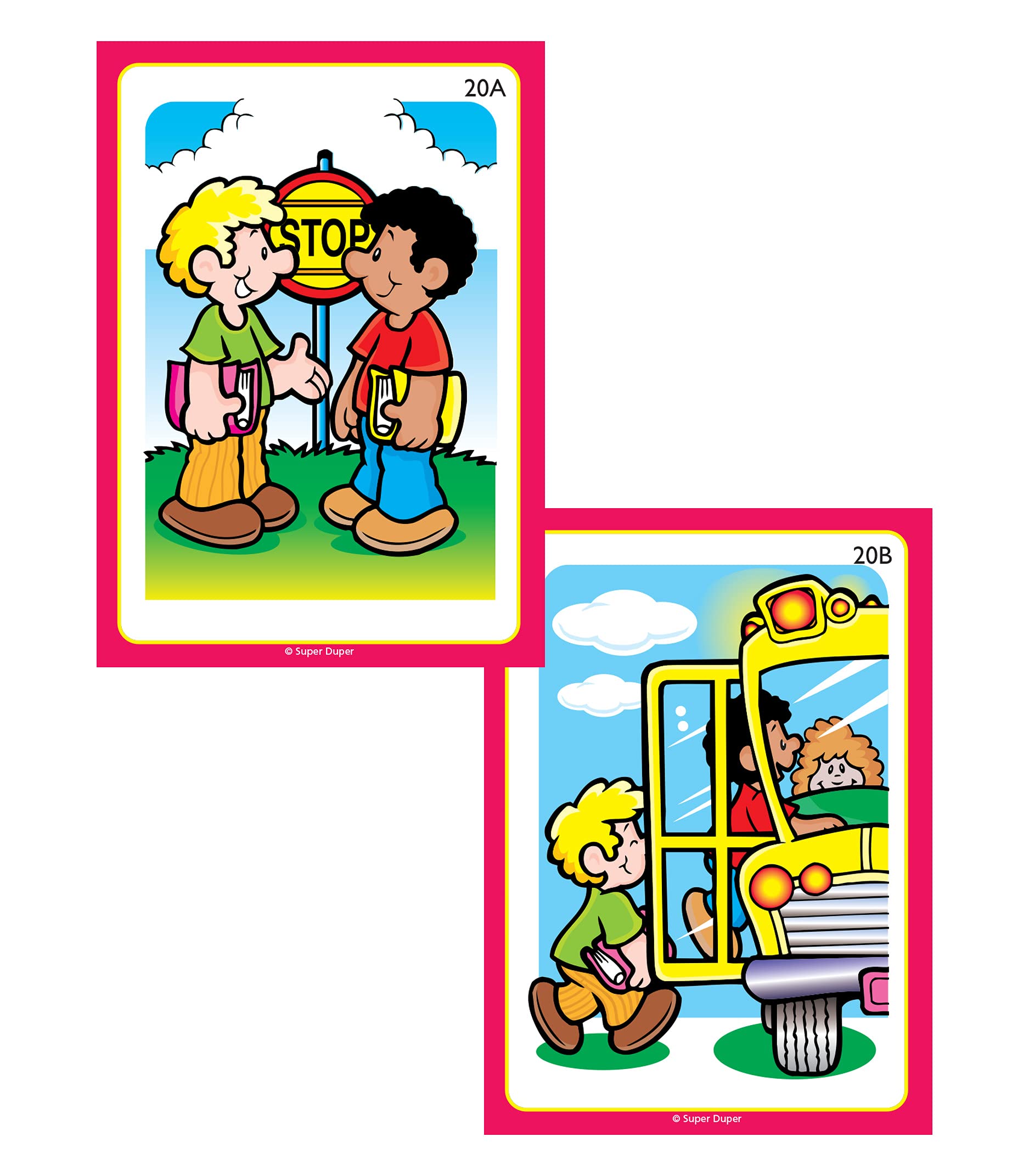 Super Duper Publications | Before & After Fun Deck Flash Cards | Educational Learning Resource for Children