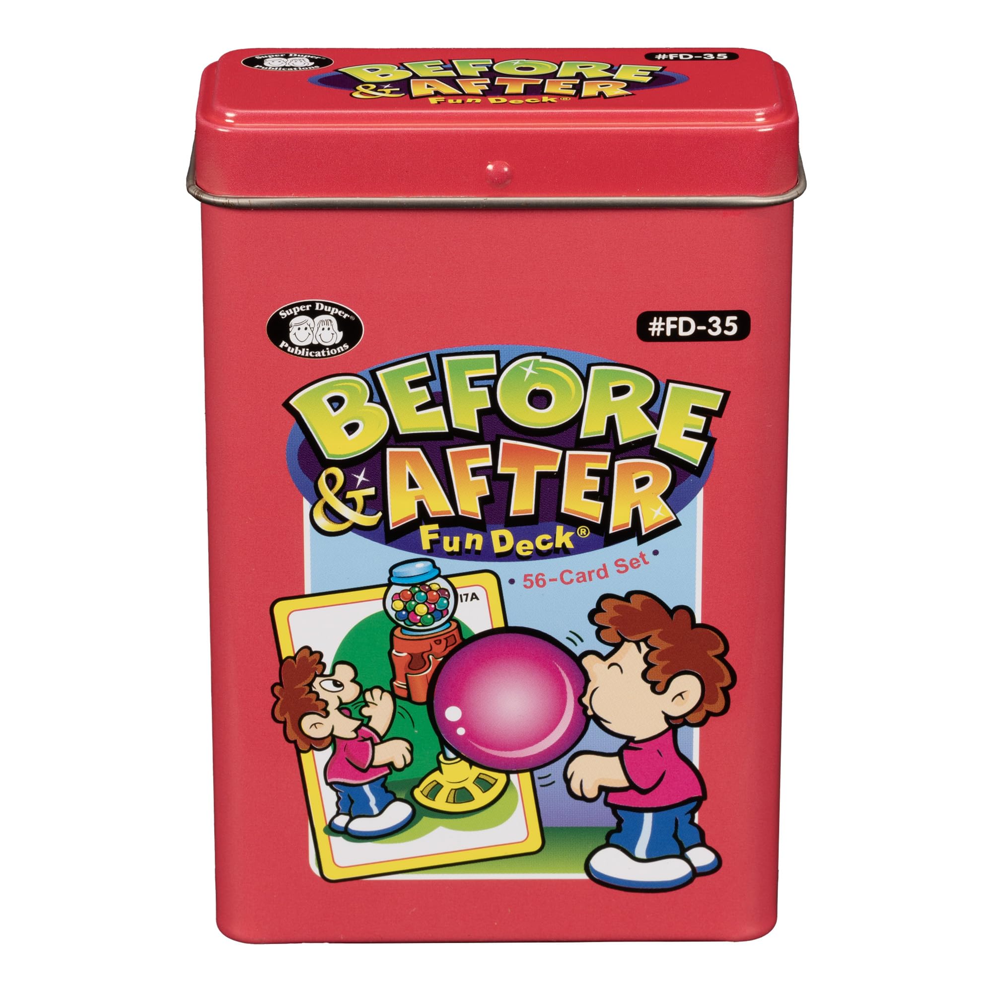 Super Duper Publications | Before & After Fun Deck Flash Cards | Educational Learning Resource for Children