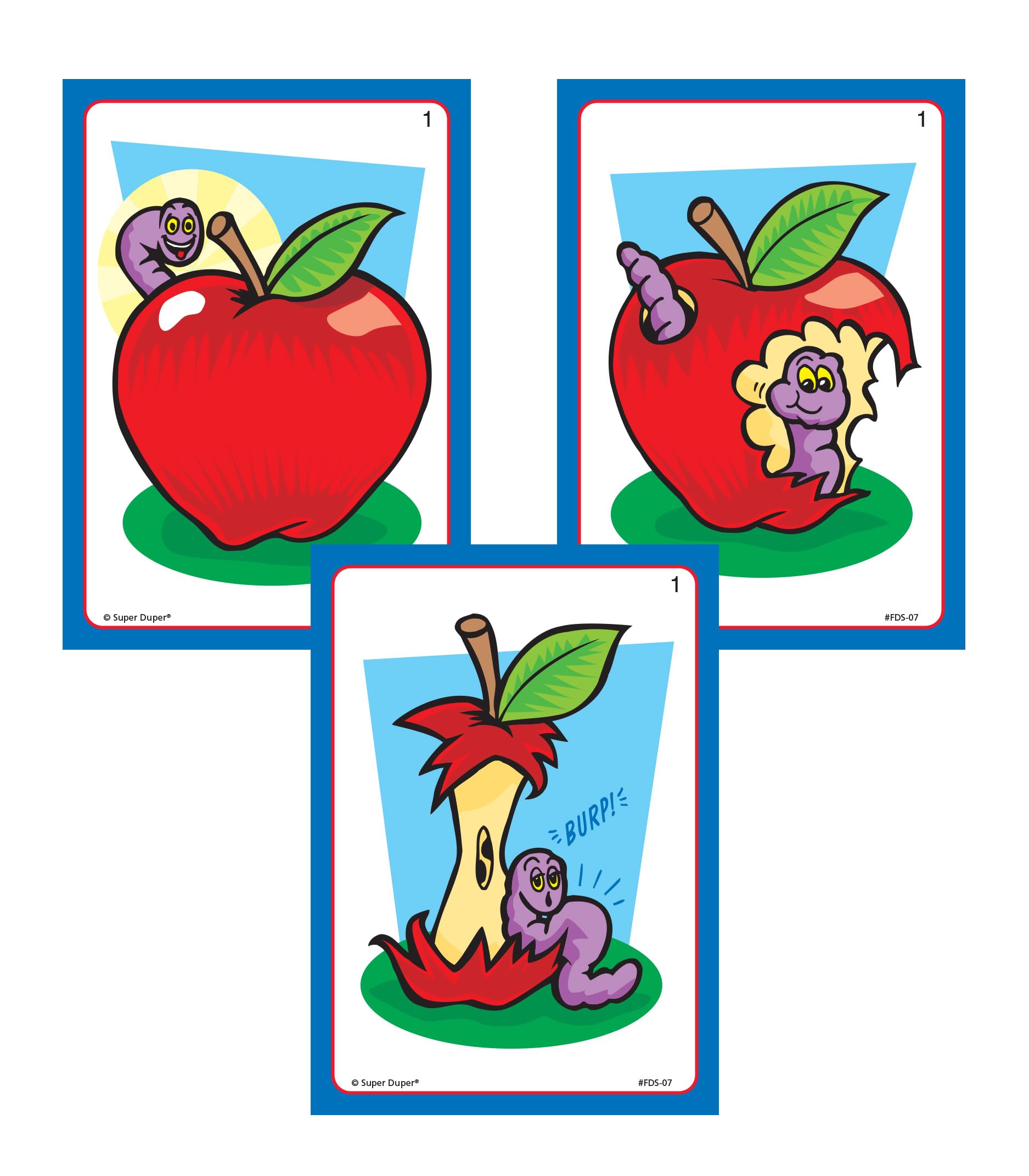 Super Duper Publications | Sequencing Fun Deck Flash Cards | Educational Learning Resource for Children