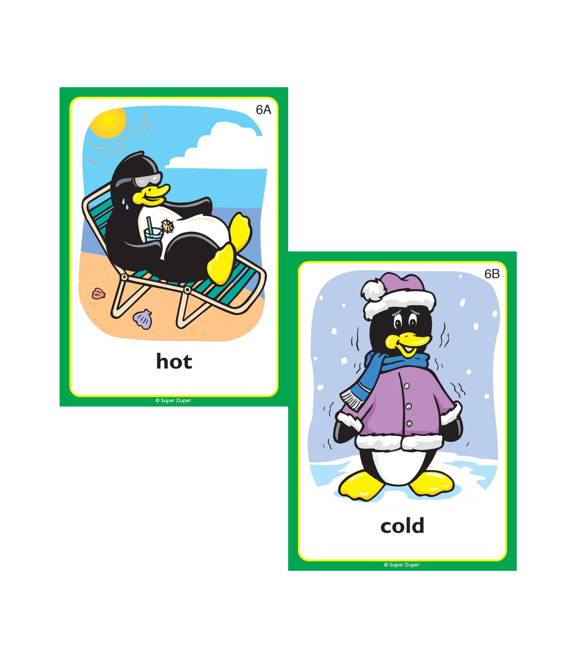 Super Duper Publications | Opposites Fun Deck Flash Cards | Educational Learning Resource for Children