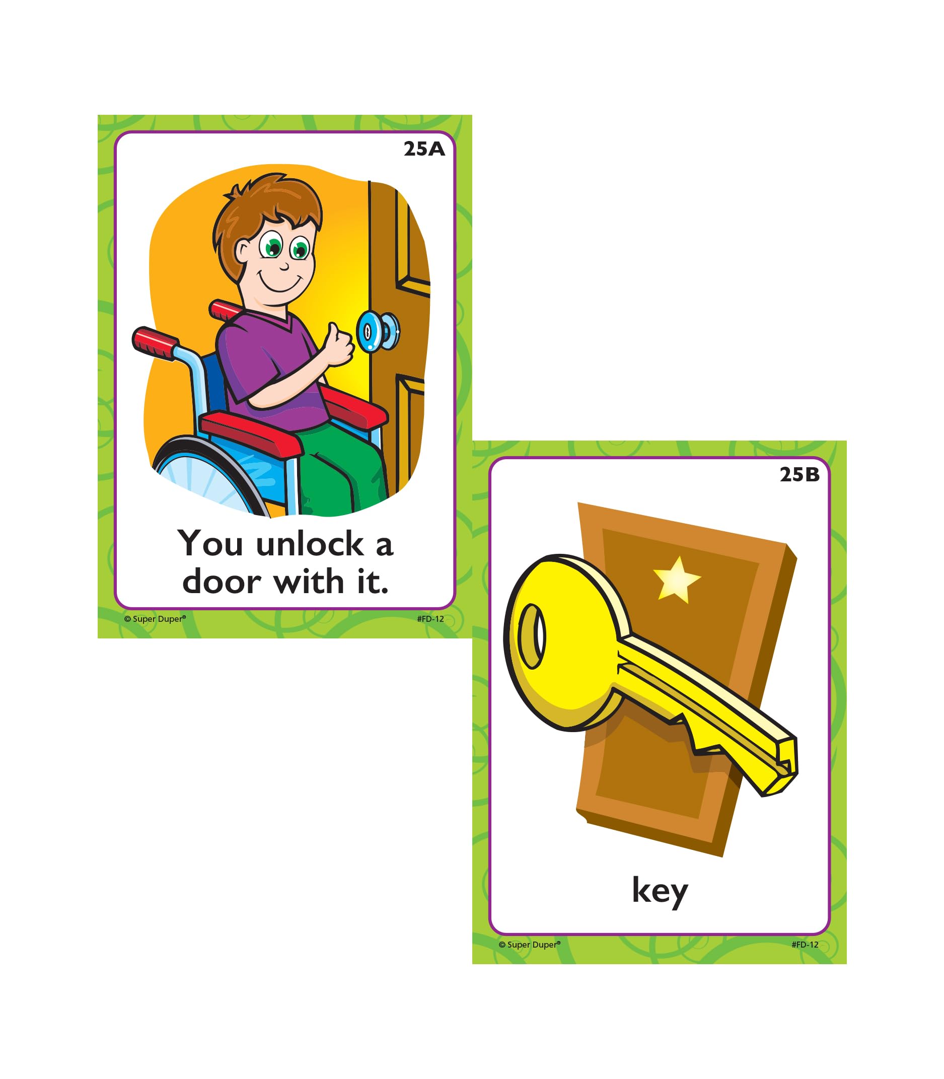 Super Duper Publications | Function Match-Ups Flash Cards | Identify and Describe Everyday Objects Fun Deck | Educational Learning Materials for Children