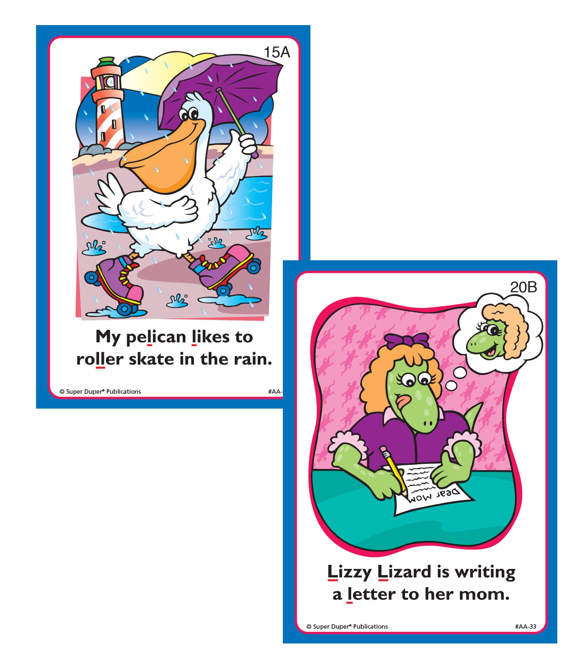 Super Duper Publications | Say and Do® Action Articulation L Sounds Fun Deck | Vocabulary and Language Development Flash Cards | Educational Learning Materials for Children