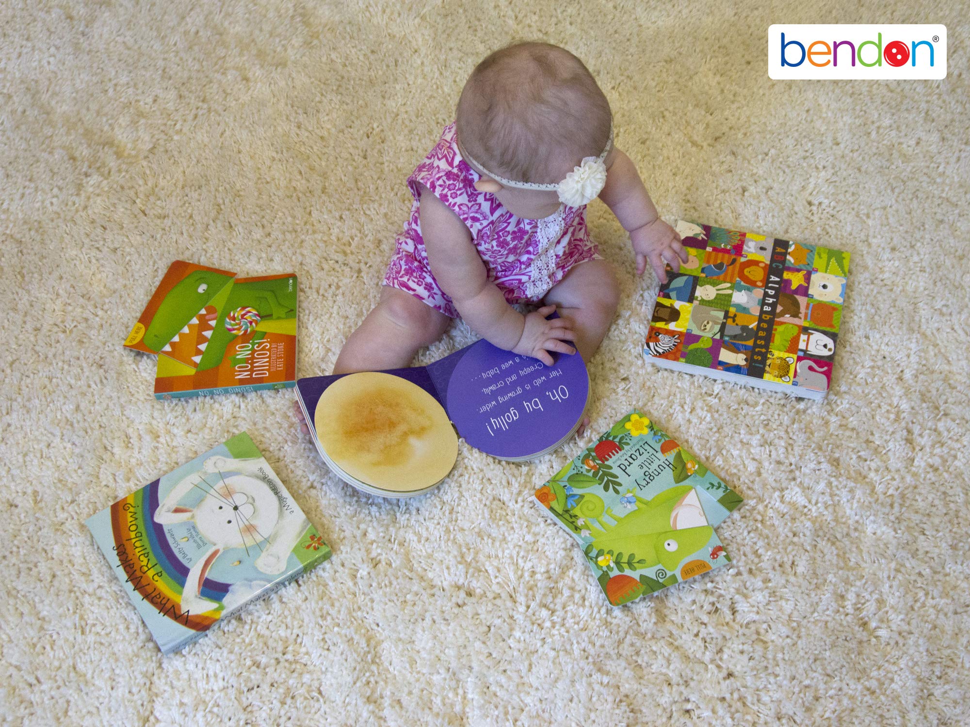 Bendon Piggy Toes Press What Makes a Rainbow? Magic Ribbon Storybook 7 Spreads 41001-AMZ