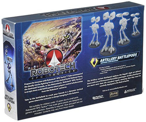 Palladium Zentraedi Artillery Battlepods Board Game