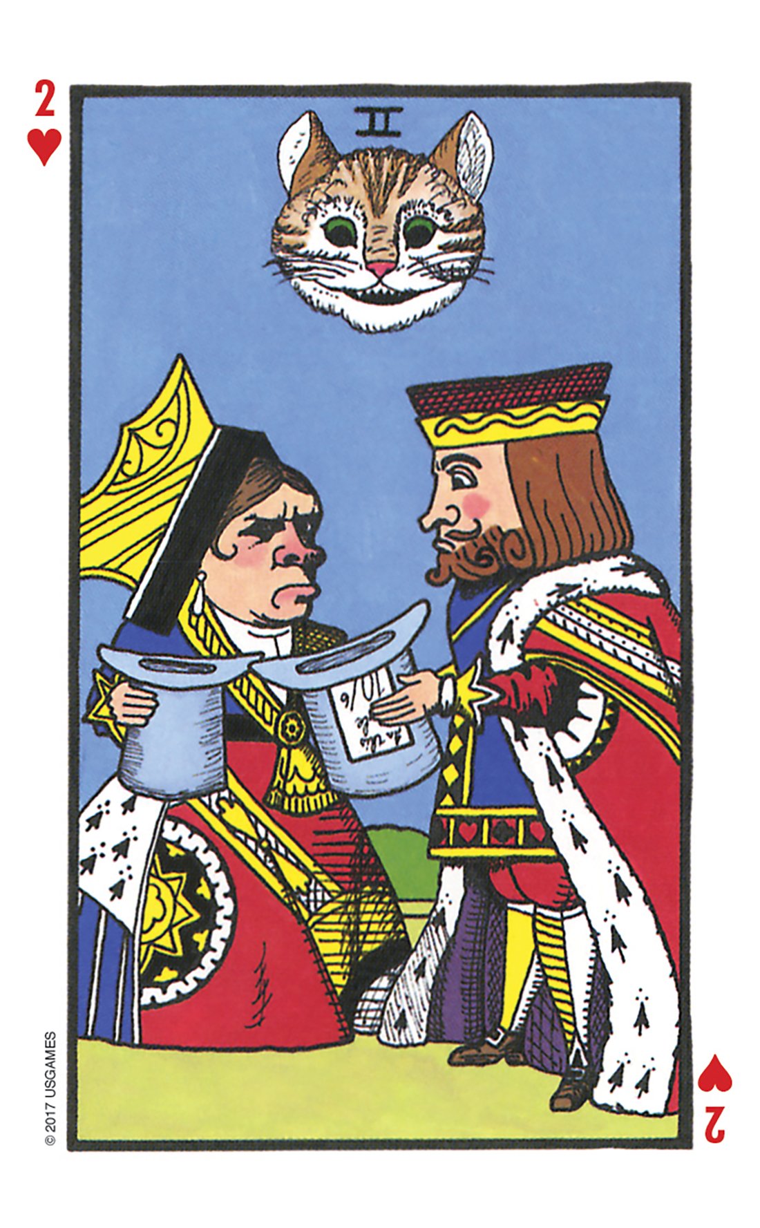 The Wonderland Tarot in a Tin