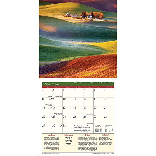 The 2021 Old Farmer's Almanac Country Calendar