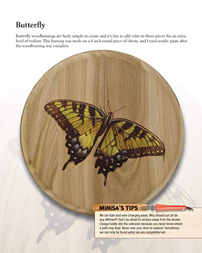 Woodburning Realistic Animals: 12 Step-by-Step Pyrography Projects of Birds, Pets, and Wildlife (Fox Chapel Publishing) Tutorials for Eyes, Fur, Manes, & Whiskers; Projects for Big Cats, Owls, & More