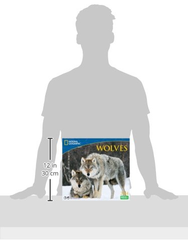 2014 National Geographic Wolves Deluxe Wall