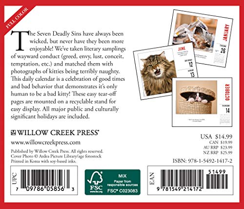 Bad Kitties 2021 Box Calendar