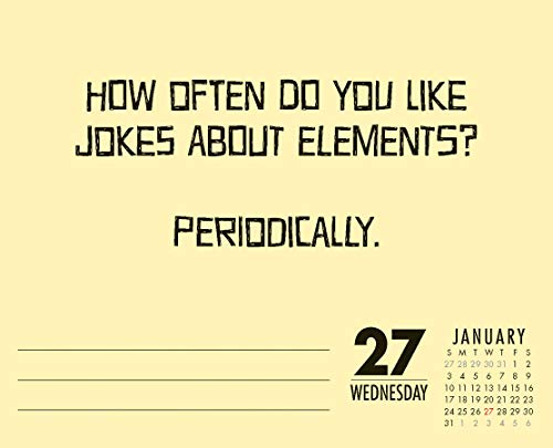 Bad Dad Jokes 2021 Box Calendar