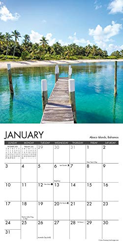 Ah The Beach! 2021 Mini Wall Calendar