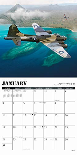 Warbirds of WWII 2021 Wall Calendar