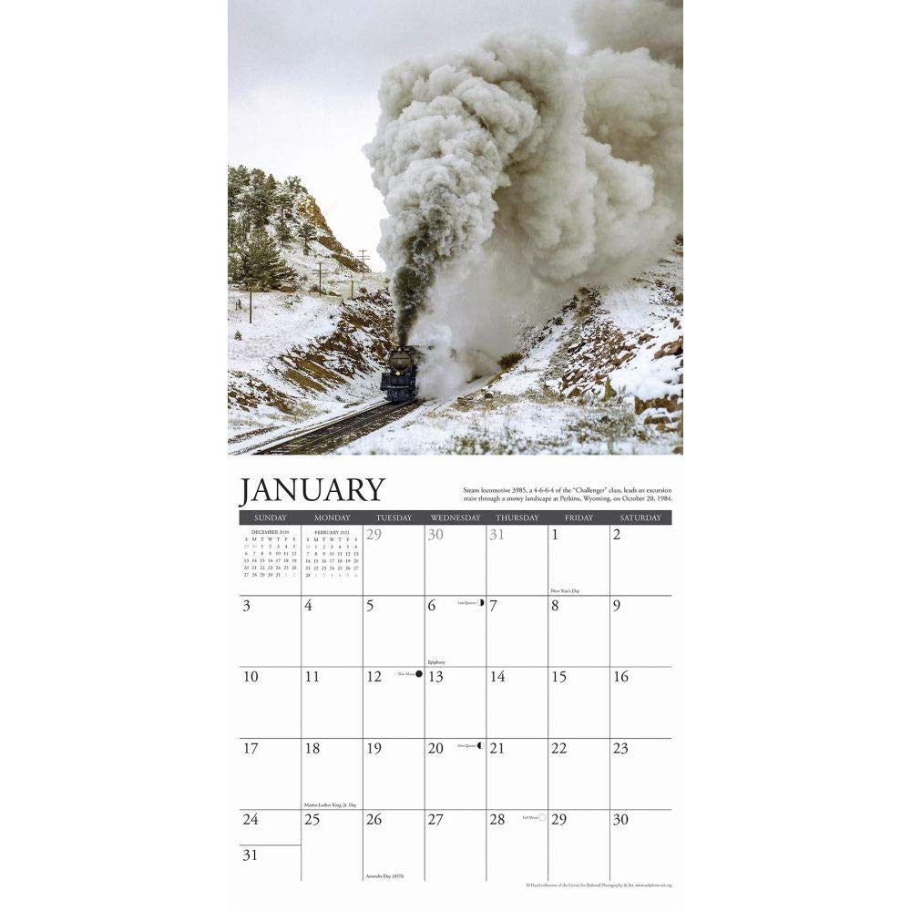 Union Pacific 2021 Wall Calendar