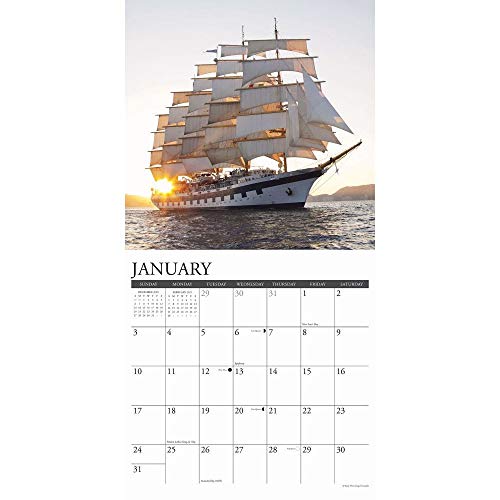 Tall Ships 2021 Wall Calendar