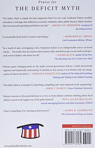 The Deficit Myth: Modern Monetary Theory and the Birth of the People's Economy